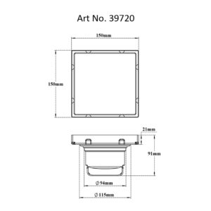 Viking India » Tile/Marble Drain