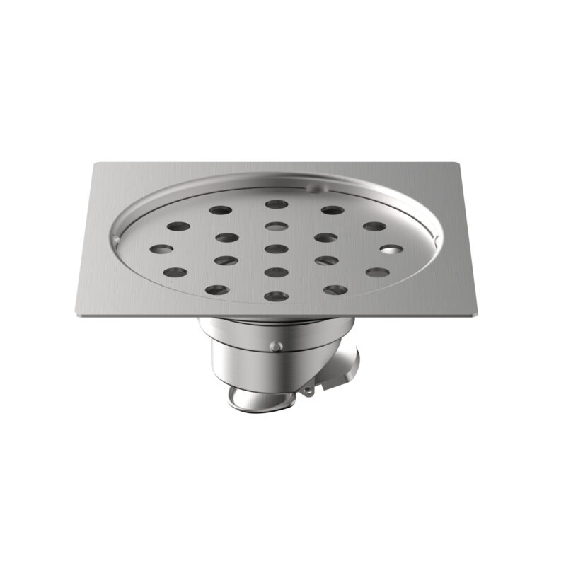 Viking India » Drain with Cockroach Trap Square – Flat