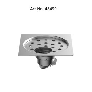 Viking India » Drain with Cockroach Trap Square – Flat